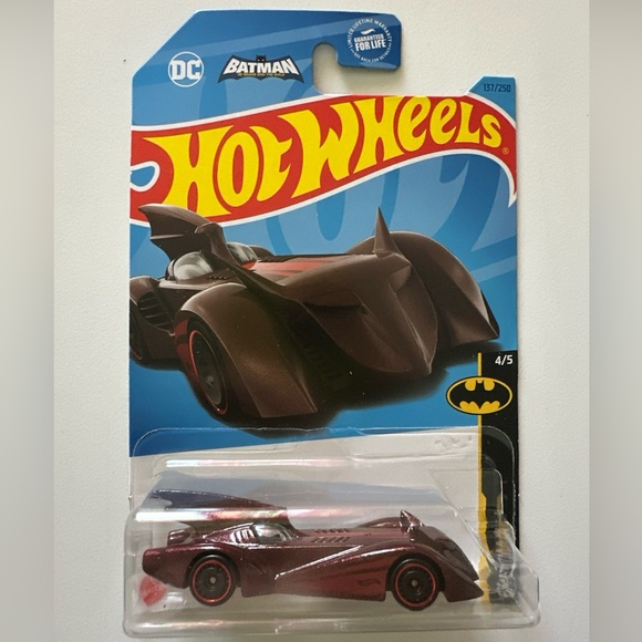 Hot Wheels | Toys | Hot Wheels Diecast Batmobilebatman Series Red ...